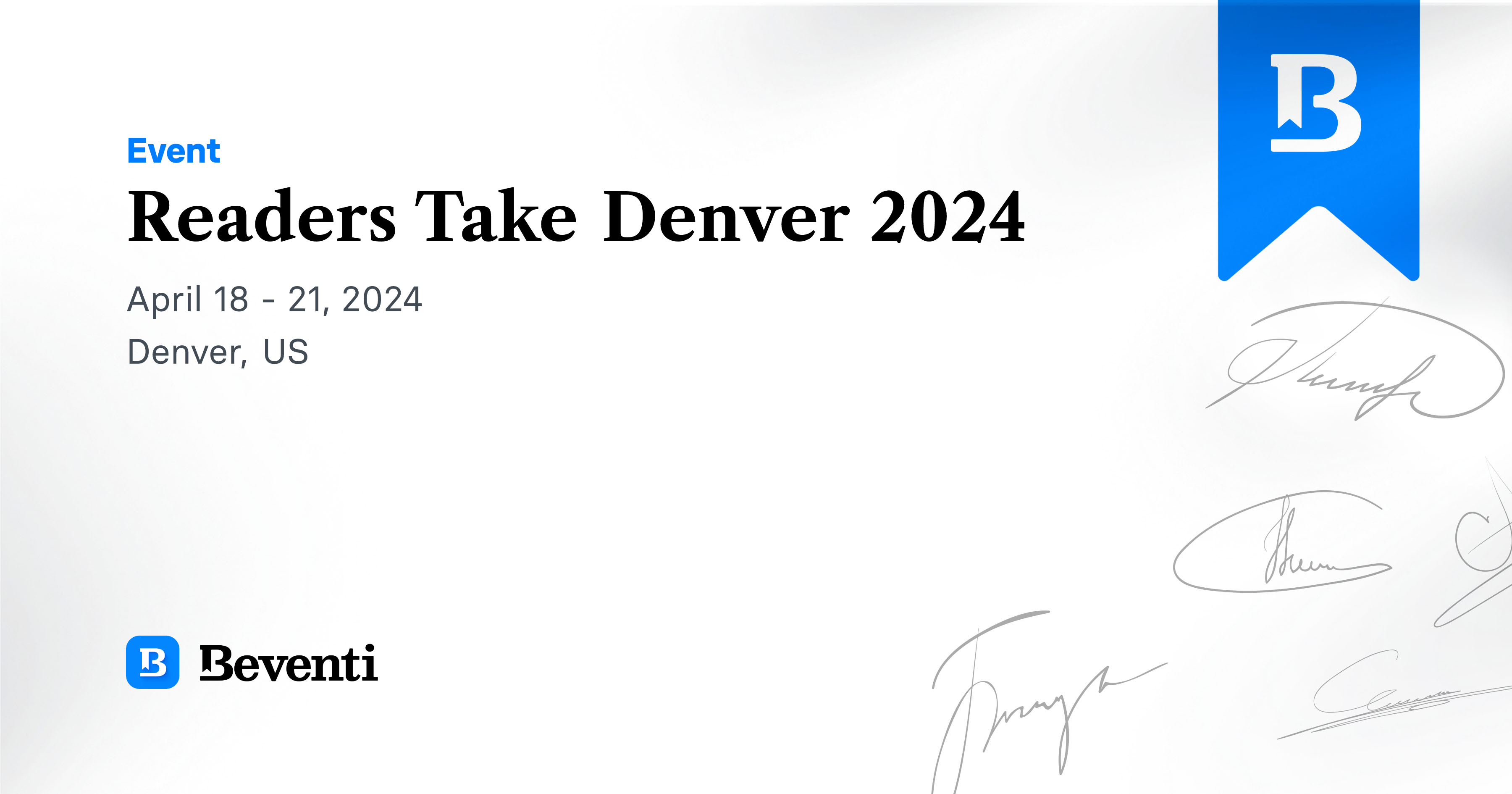 Readers Take Denver 2024 - Beventi