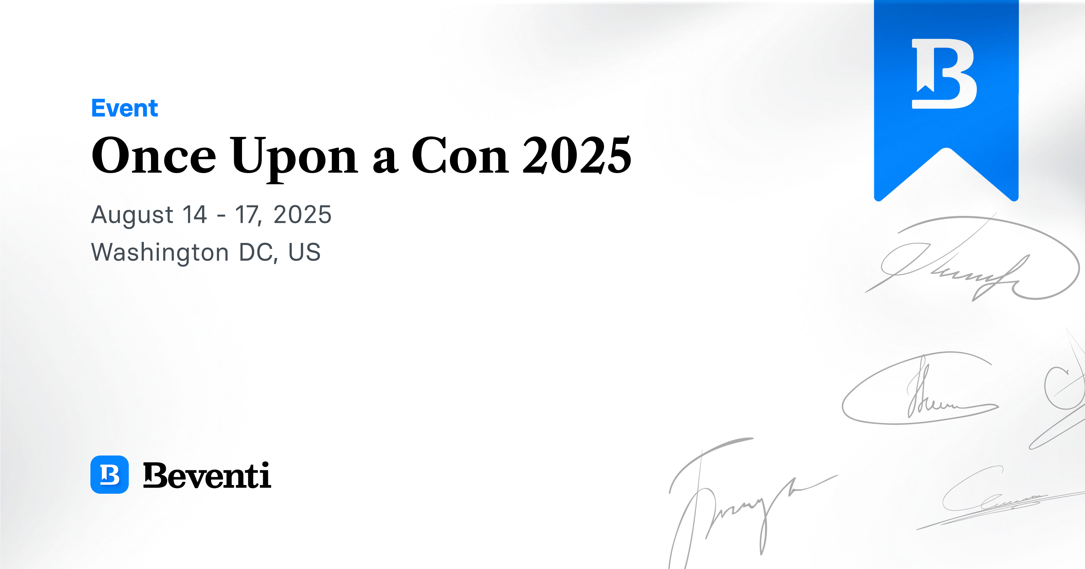 Once Upon a Con: Volume 1 2025