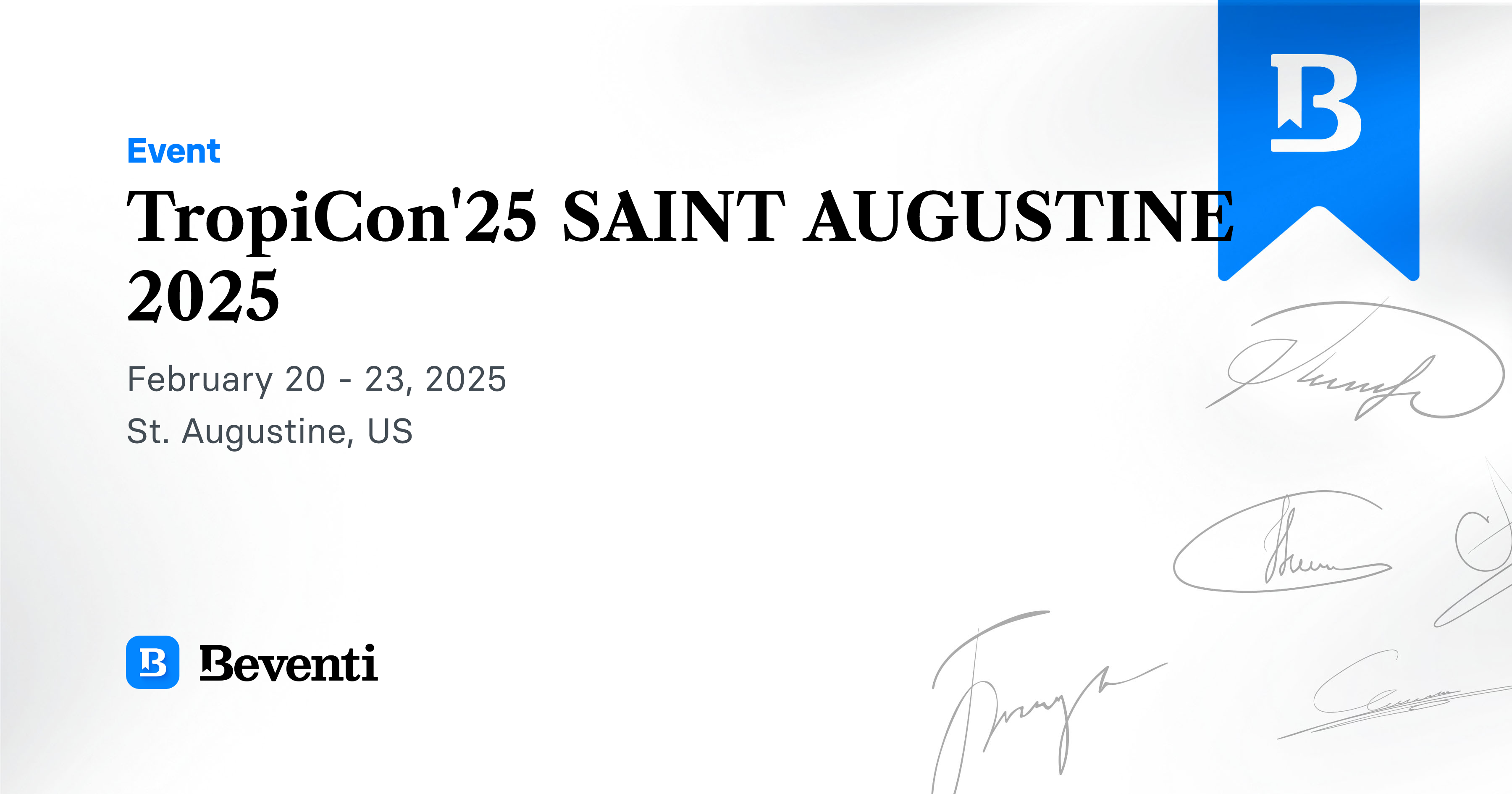 TropiCon'25 SAINT AUGUSTINE 2025