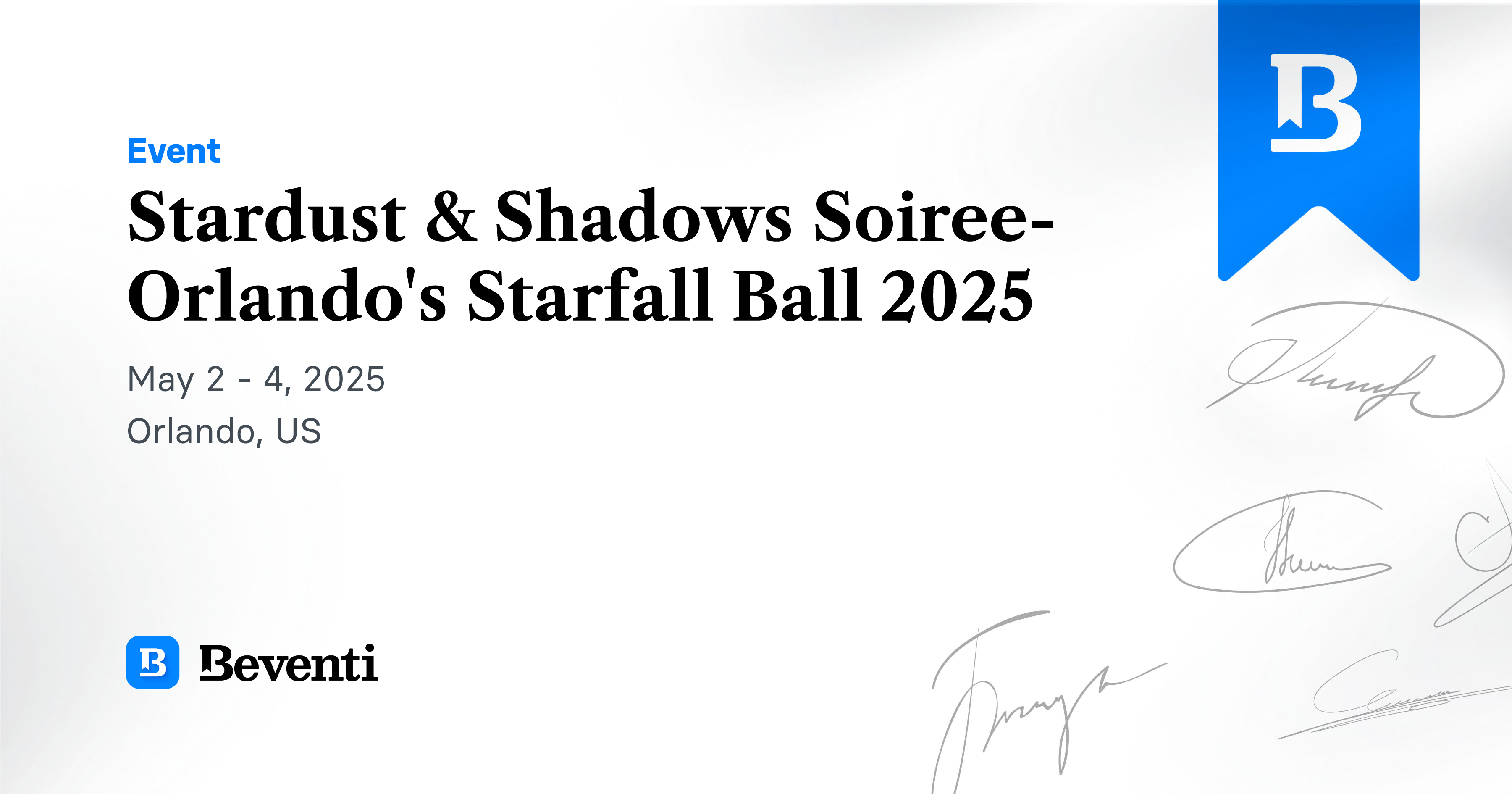 Stardust & Shadows Soiree- Orlando's Starfall Ball 2025