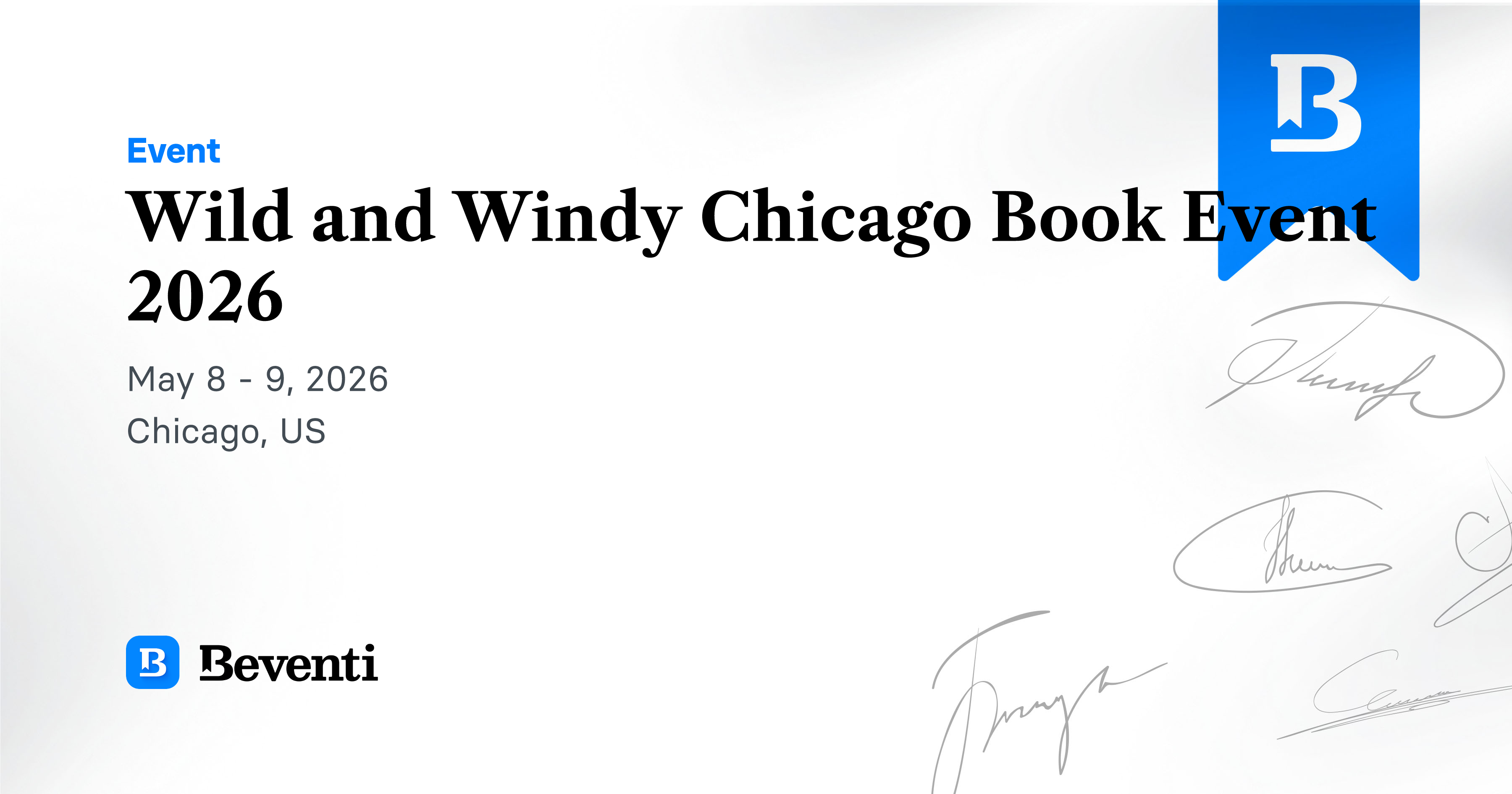 Wild and Windy Chicago Book Event 2026