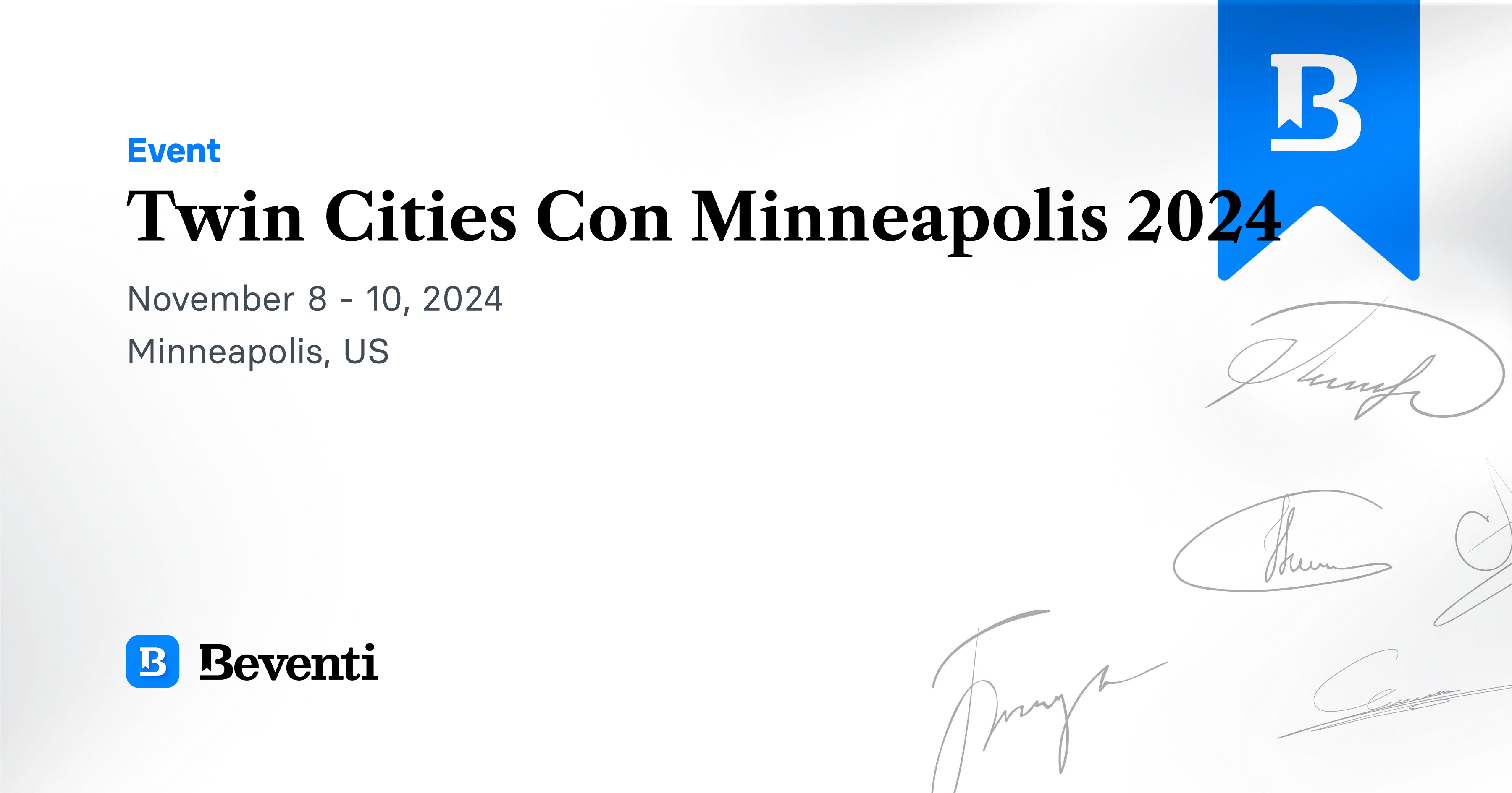 Twin Cities Con 2024 - Beventi